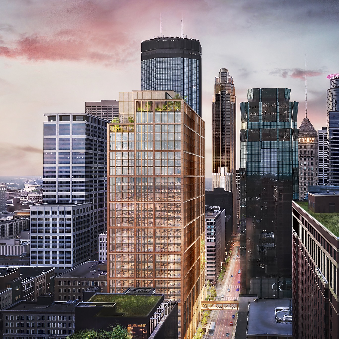 Star Tribune: Hines plans a 29-story tower to fill a gap in the ...